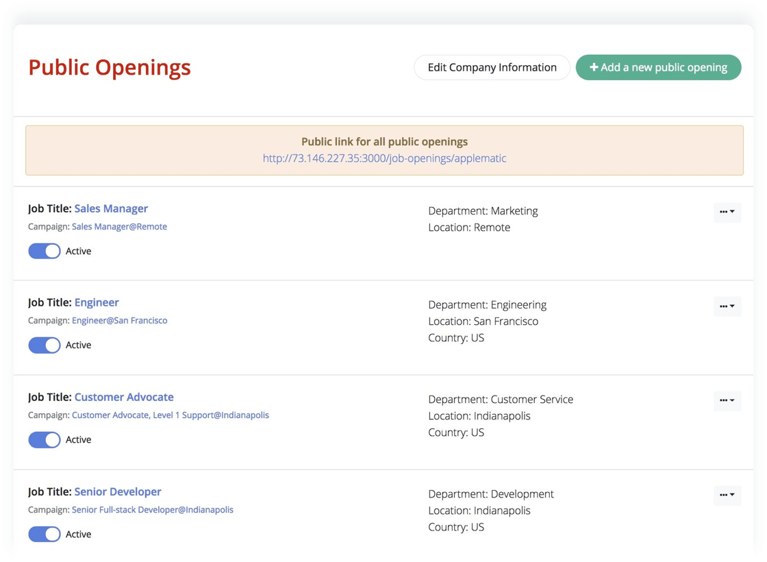 Create a Branded Job Site with Employment Application Software | Hire ...